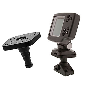 Garmin Tilt/Swivel Mount for The Striker Plus 4/4Cv, 010-12439-10 and Scotty Fishing 0368 Scotty Fishfinder Mount, Black, Original version Bundle