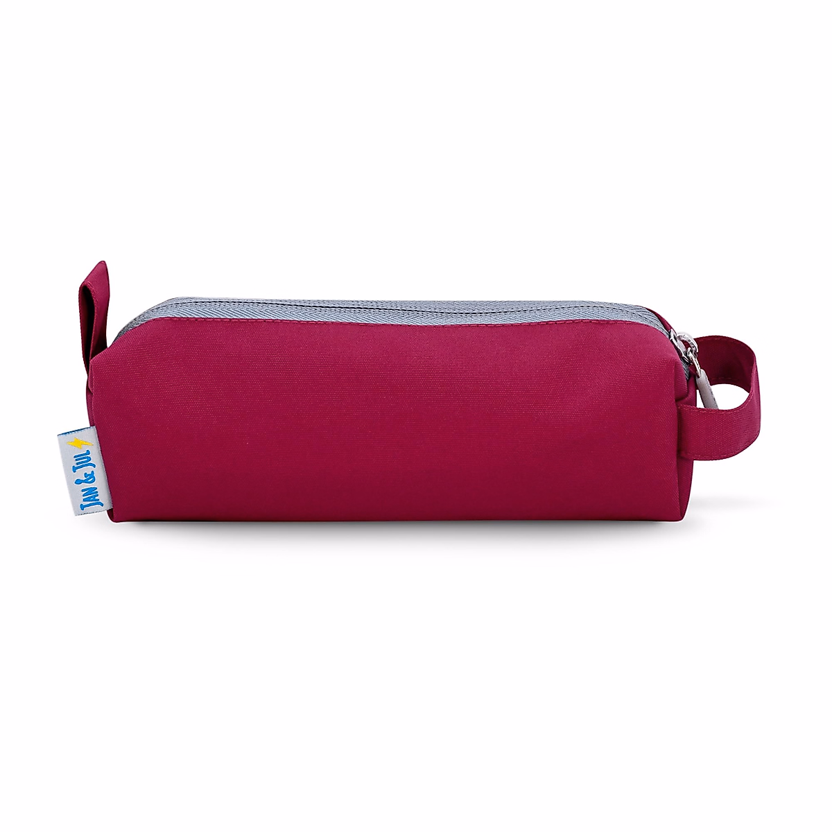 JAN & JUL Big Capacity School Pencil Pouch Lightweight Pencil Case (Wildberry)