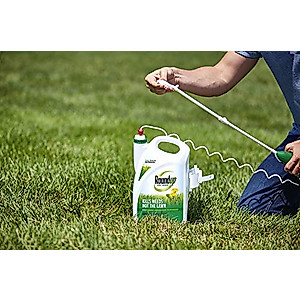 Roundup For Lawns1 Ready to Use - All-in-One Weed Killer for Lawns, Kills Weeds - Not the Lawn, One Solution for Crabgrass, Dandelions, Clover and Nutsedge, For Use on Northern Grasses, 1.33 gal.