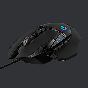 Logitech G560 LIGHTSYNC PC Gaming Speakers with Game Driven RGB Lighting Bundle with Logitech G502 Hero High Performance Gaming Mouse