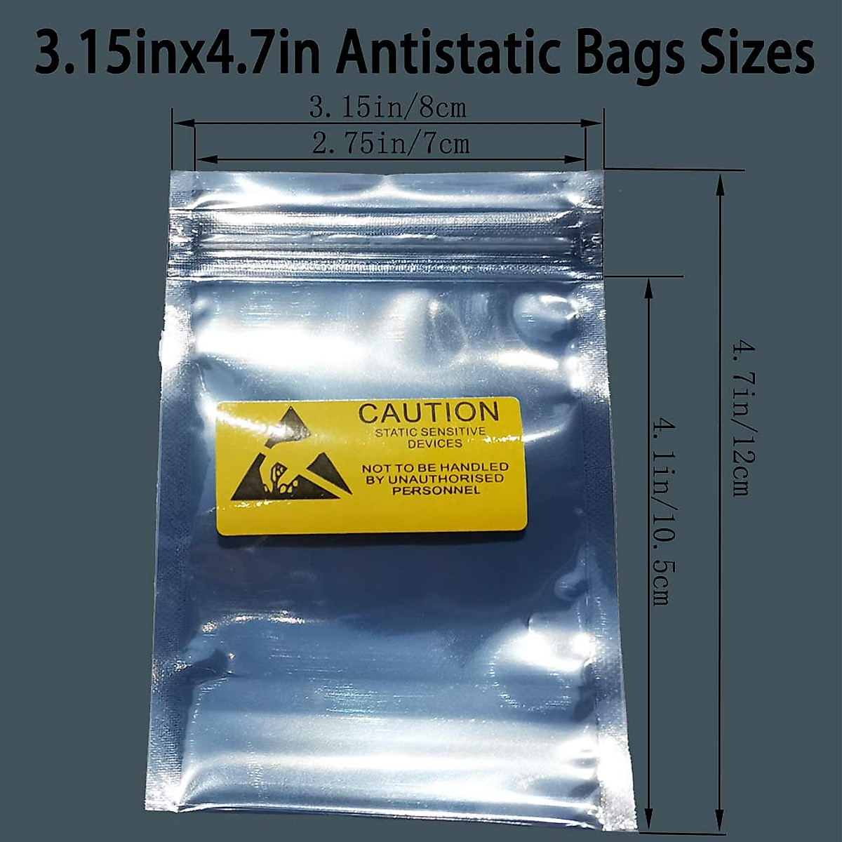 Daarcin CPU Protective Thicken Plastic Clamshell Case Trays Suitable for Intel 775/1155/1151/1150/1156 with 10pcs Antistatic Bags and Labels (10pcs Intel CPU Case)