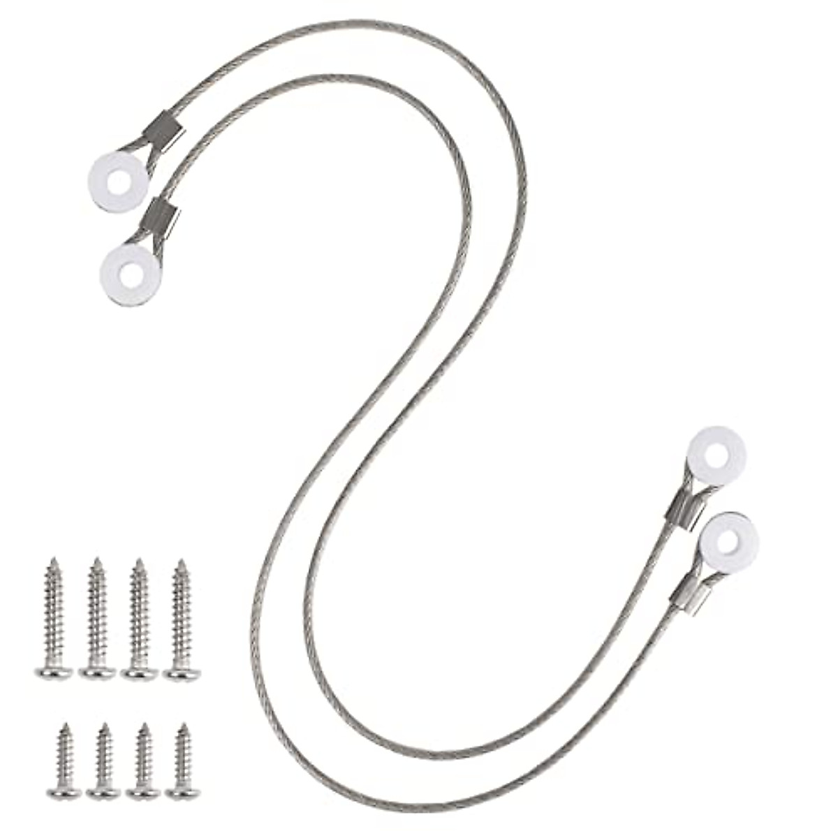 14 inch Heavy Duty Stainless Steel Cooler Lid Strap Replacement Plastic Lid Strap for Igloo Coolers and Coleman Coolers Replacement Parts,Cooler Lid Strap Replacement kit (2)