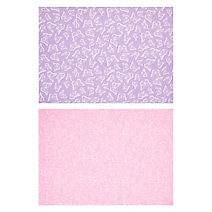 Decorative Tissue Paper for Gift Wrapping, 6 Printed Patterns (14x20 in, 120 Sheets)