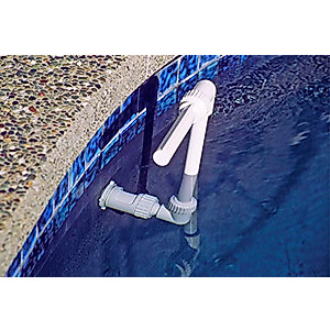 Poolmaster 54507 Spa and Swimming Pool Waterfall Fountain, For Pools with 1.5-Inch Threaded Return Fitting