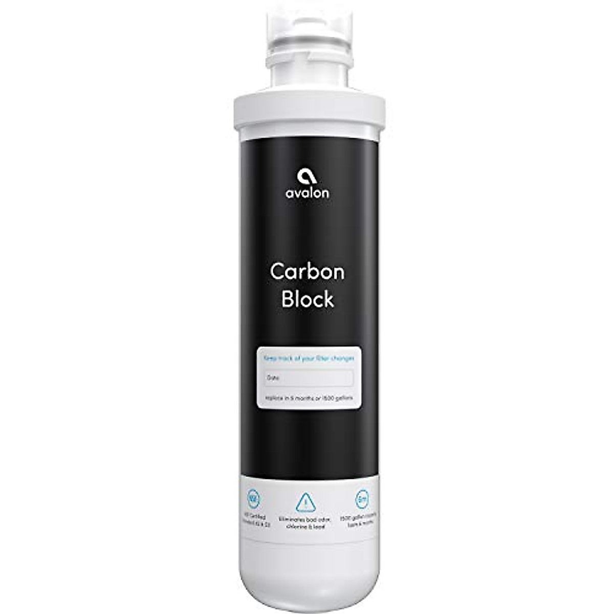 Avalon A4FILTER, NSF Certified Single Stage Filter & AVALONFILTER 2 Stage Replacement Filters Branded Bottleless Water Coolers NSF Certified, 2 Count (Pack of 1), White