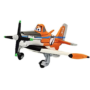 Planes Fire and Rescue：No.7 Dusty Crophopper new 1:55 Metal Diecast Educational Toys Planes Model