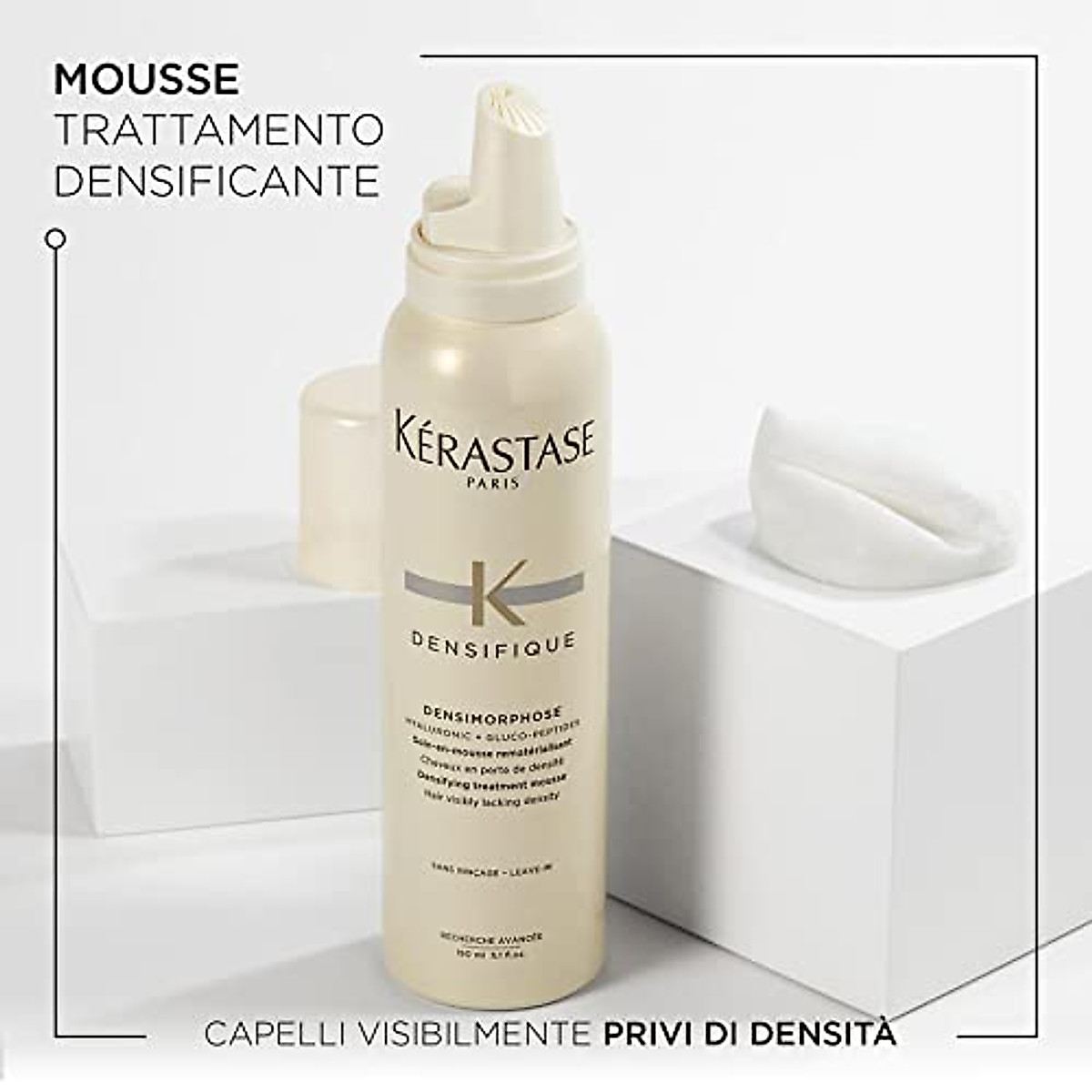 KERASTASE Densifique Mousse Fluid Ounce, Multicolor, 5.1 Fl Oz