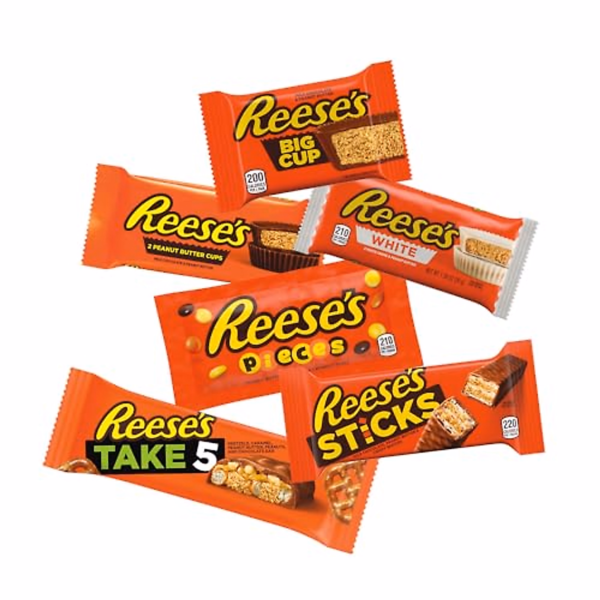 REESE'S Assorted Peanut Butter Candy Bulk Box, 44.1 oz (30 Count)