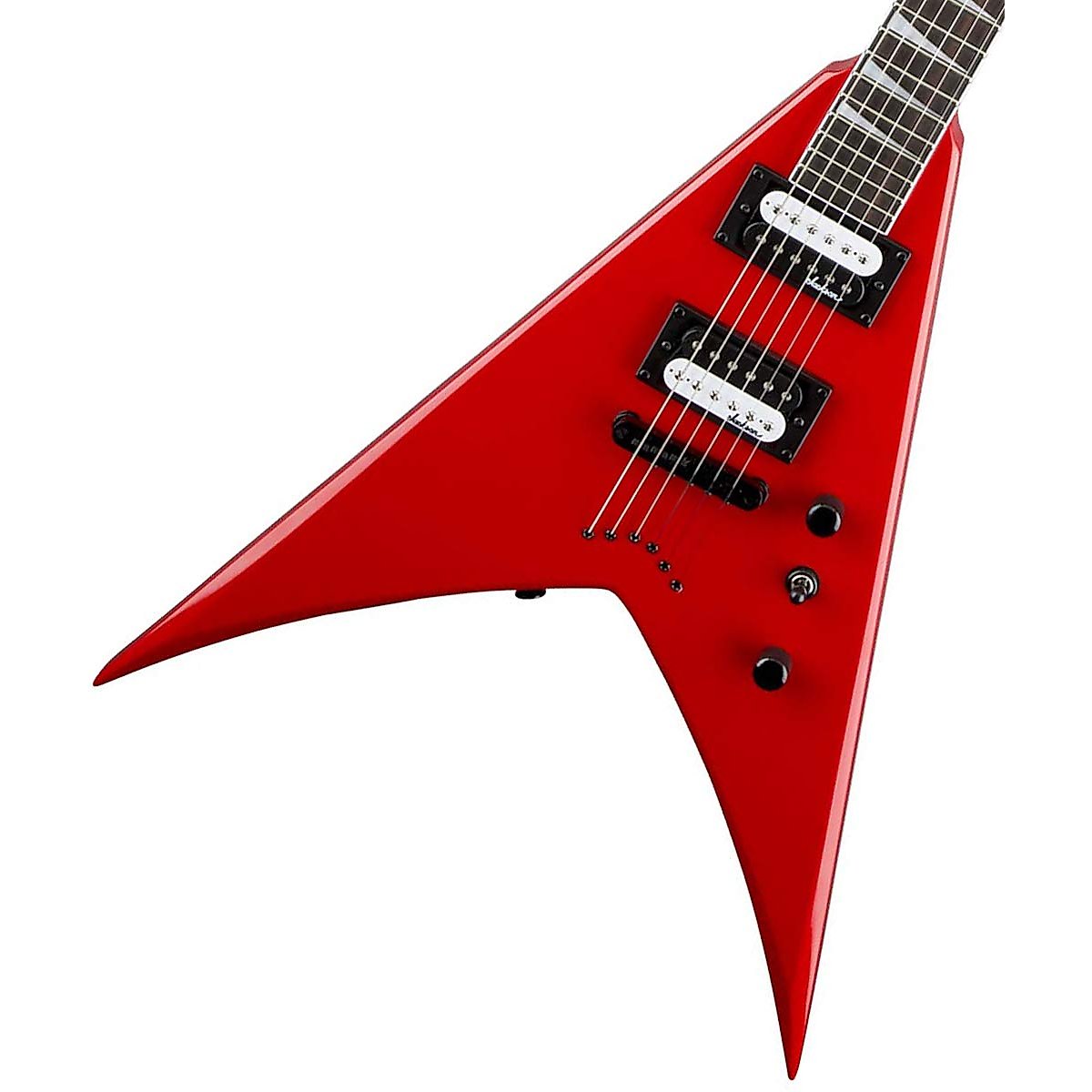 Jackson JS Series 6-String Right-Handed King V JS32T Electric Guitar with Amaranth Fingerboard and Maple Neck (Ferrari Red)
