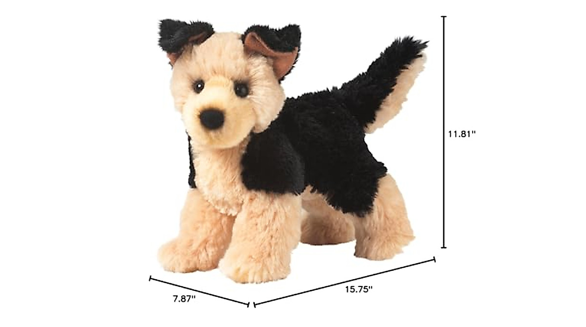 Sheba German Shepherd Plush - Cuddly Dog Stuffed Animal