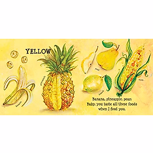 Mama Feeds Me All the Colors: A Book that Celebrates the Magic of Breastfeeding While Teaching Basic Colors to Babies