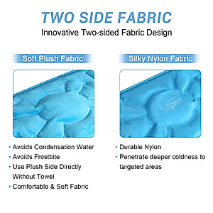 Relief Expert XL Knee Ice Pack Wrap Around Entire Knee After Replacement Surgery, Ice Pack for Knee Injuries Reusable Gel-Large