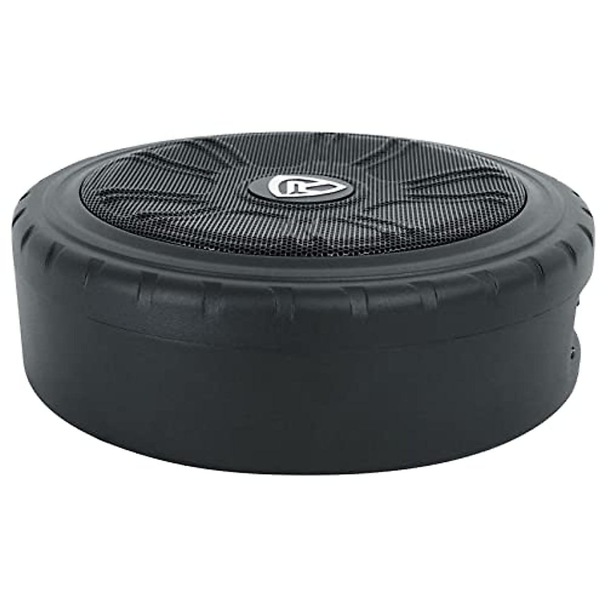 Rockville WHEEL OF BASS 8" Slim Under-Seat Powered Truck/Car Audio Subwoofer Sub