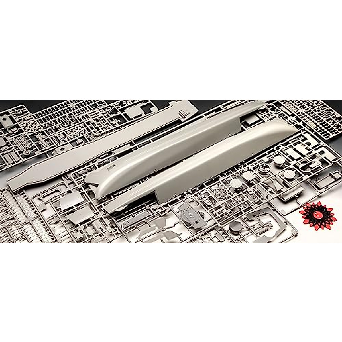 Revell RV05169 05169 US Navy Landing Ship Medium (Bofors 40mm) Plastic Model kit 1:144 Scale, Unpainted