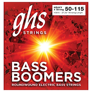 GHS Strings H3045 Bass Boomers, HEAVY SET