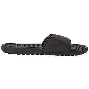 PUMA womens Cool Cat Sport Slide Sandal, Black, 8 US