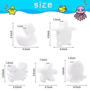 25 Pieces Hot Tub Scum Absorber Hot Tub Accessories Oil Absorbing Sponge Remover Floating Sponges for Hot Tub Swimming Pool and Spa (White)