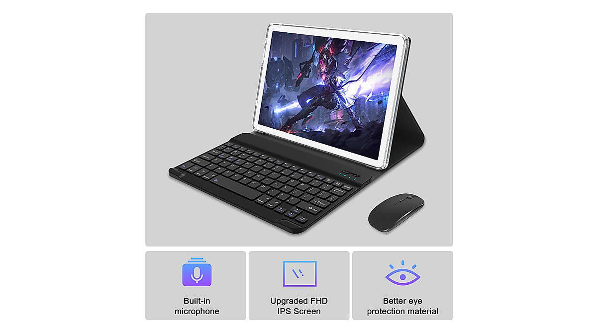 2024 New Android 13 Tablet - 10 Inch, 128GB ROM