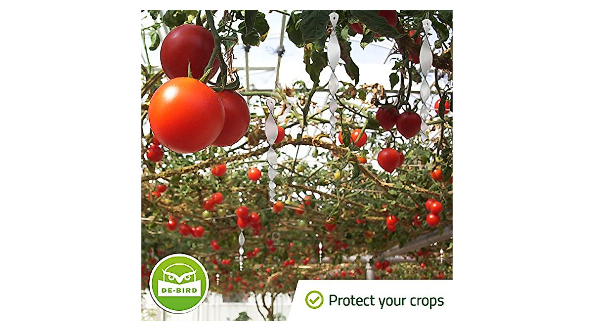 De-Bird Bird Scare Rods - Effective Woodpecker & Pigeon Repellent