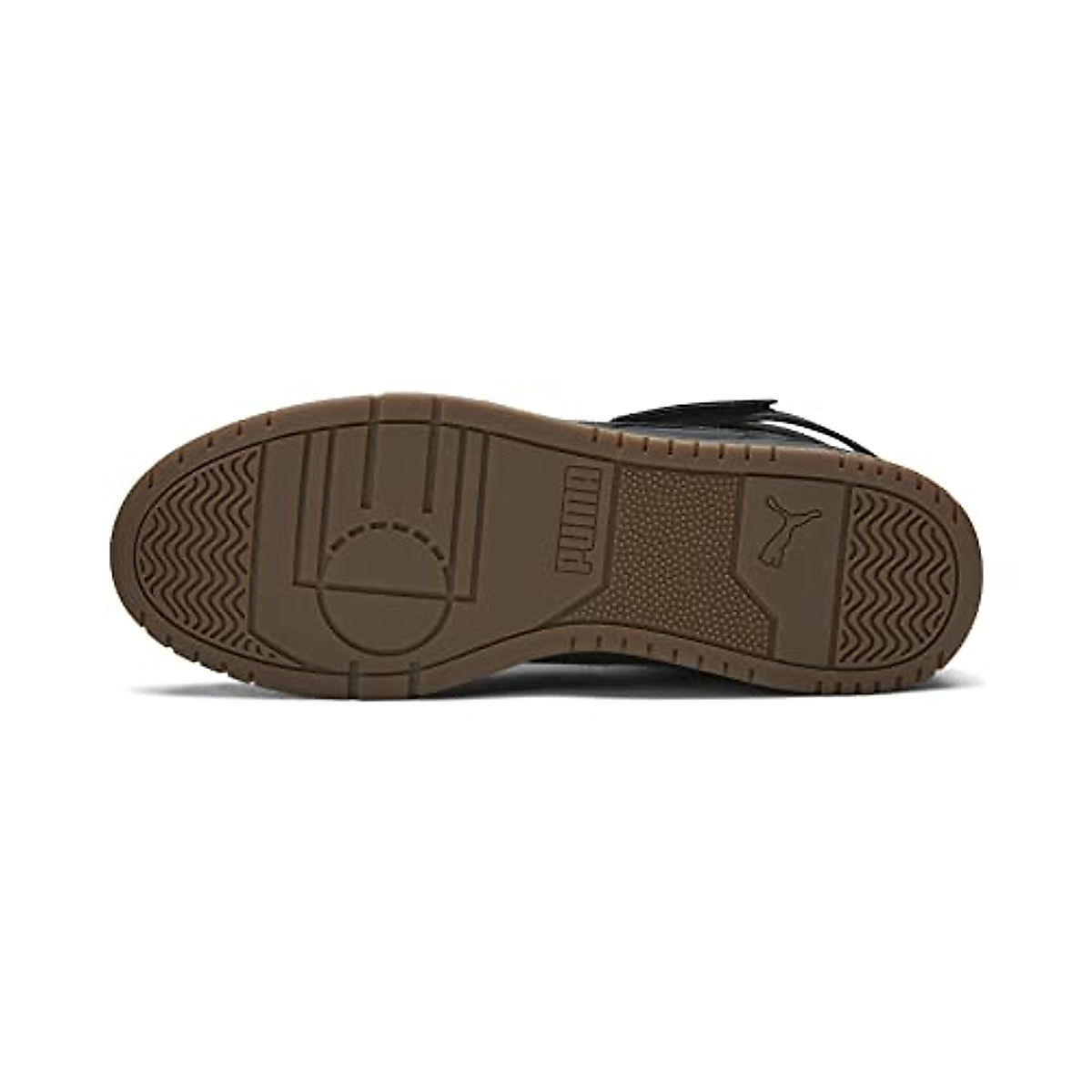 PUMA Men's RBD GAME BUCK Sneaker, Puma Black-Puma Black-Puma Team Gold, 8