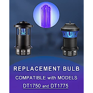 43050 Replacement Bulbs Compatible with Dynatrap DT1775 1 Acre and DT1750 3/4 Acre Bug Zapper, 3U 26W Black Light Bulb for Mosquito & Flying Insect Trap Light, 3 Pack