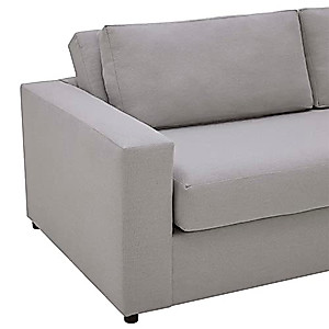 Modway Avendale Sofas, Flint Gray Linen Blend