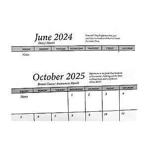 2 Year 2024 2025 Pocket Calendar Planner Datebook Replacement Insert (1)