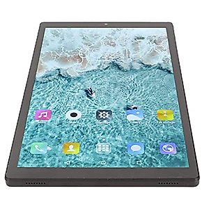 Blue Tablet for 2.4GHz 5GHz WiFi Dual Camera 4GB RAM 64GB ROM HD Tablet 10.1 Inch Working (US Plug)