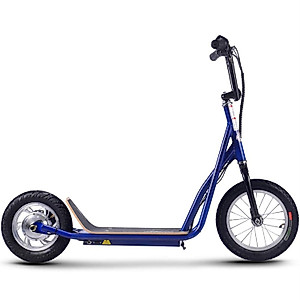 MotoTec Groove 36v 350w Big Wheel Lithium Electric Scooter Blue (Groove-350)