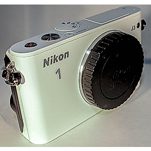 Nikon 1 J3 14.2 MP HD Digital Camera Body Only (White) (Certified Refurbished)