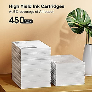 245XL Ink Cartridges for Canon PG-245 XL 2 Black Compatible for PIXMA MG2420 MG2520 MG2522 MG2525 MG2920 MG2922 MG2924 MG3020 MG3022 MG3029 TR4520 TR4522 TS3120 TS3122 TS3320 TS202 TS302 Printer