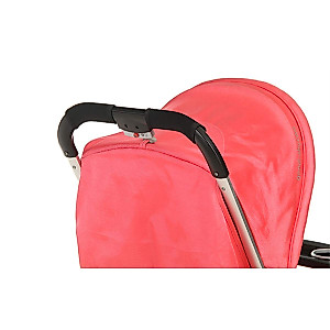 3 pc Cushion Shoulder Harness Pad Covers and Handlebar Covers Grips Slip On for BOB Joggers Baby Child Strollers and/or Car Seats Accessories Replacement Parts (Handlebar Grips Only)