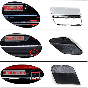 Rear Tow Cover Fit 15-19 Mercedes Benz X166 Facelift W292 ML GLE GL GLS for 250 300 320 350 400 450 500 550 43 63 2015 2016 2017 2018 2019 bumper towing Hook Eye Cap (standard edition)