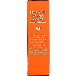 Arnica Gel Pain Relief, Leg Cramp Ointment by Hyland's, Natural Relief of Calf, Leg and Foot Cramp, 2.5 oz