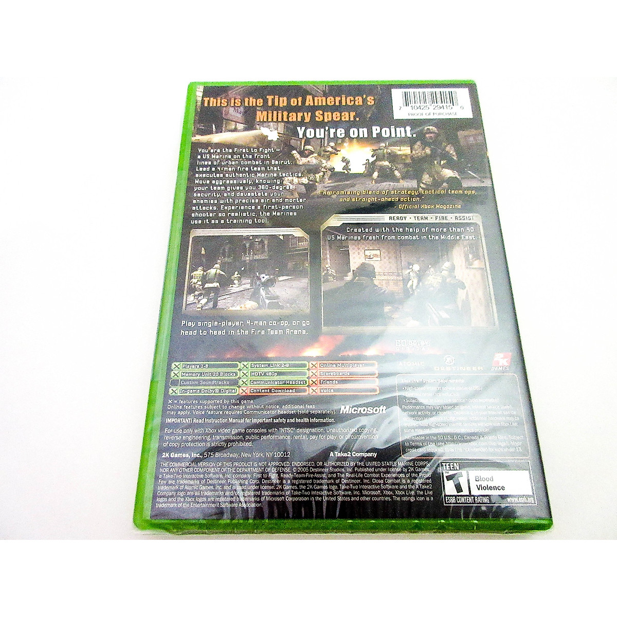 Close Combat: First to Fight - Xbox