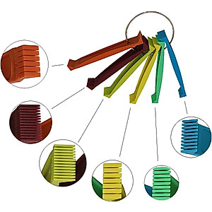 NEBOO FCR6 for Air Conditioner Fin Comb Set Straighten Evaporator Condensor Coils