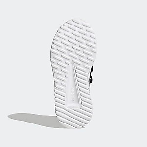 adidas Lite Racer Adapt 5.0 Running Shoe, Ink/Shadow Navy/White, 2 US Unisex Little Kid