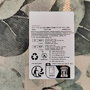 AUAUY Table Runner with Handmade Tassels, Boho Style Beige Weave Stripes Polyester Fabric Table Runner, Macrame Table Decoration for Holiday Party Dining Wedding and Everyday Use(13*70.87in)