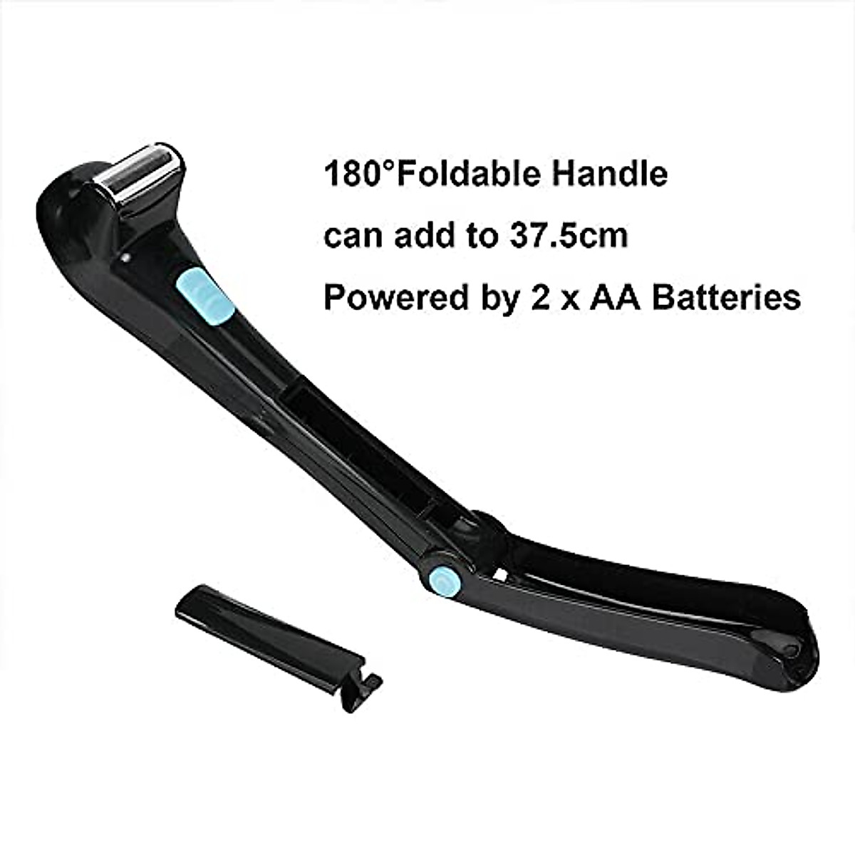 SLEE Electric Men's Back Hair Shaver Remover Body Trimmer Razor Self Groomer Shave