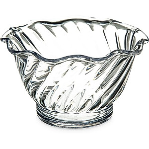 Carlisle Clear 5 oz Tulip Dessert Dish