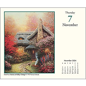 Thomas Kinkade Studios 2024 Day-to-Day Calendar
