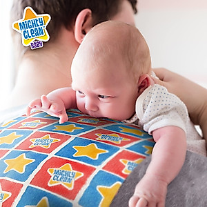 Disposable Changing Pad Liners - Waterproof, Soft, Absorbent Multi Use Pads by Mighty Clean Baby in Portable 2 Packs for Your Diaper Bag (50)