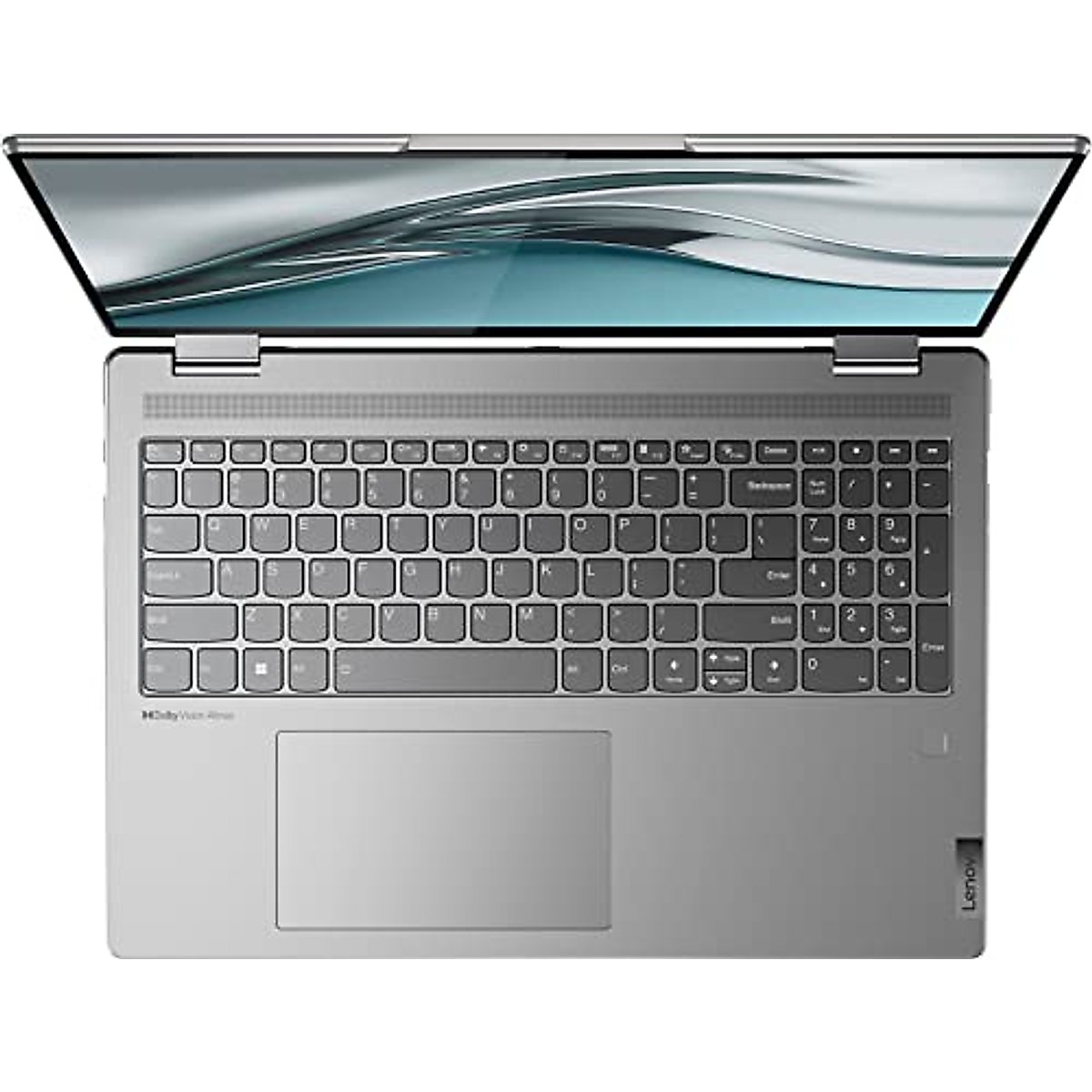 Lenovo 2022 Yoga 7i 2-in-1 Laptop 16" 2.5K Touchscreen Intel EVO Platform 12th Core i7-1260P Iris Xe Graphics 16GB LPDDR5 1TB SSD WiFi 6E Thunderblt4 HDMI Backlit Fingerprint Windows 11 Pro w/ RE USB