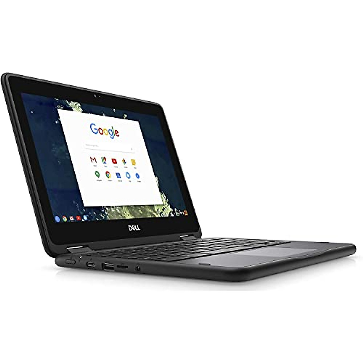 Dell Chromebook 11 5190 Intel Celeron N3350 X2 1.1GHz 4GB 64GB 11.6in, Black (Renewed)
