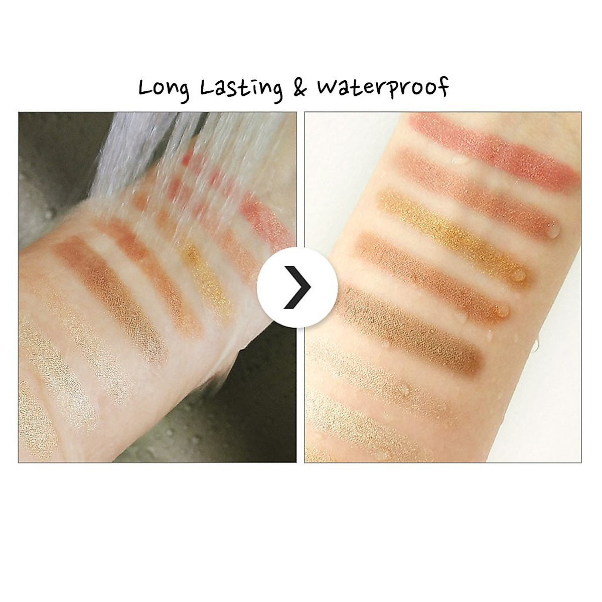 KARADIUM Shining Pearl Smudging Eye Shadow Stick 1.4g (#2 Ice pink) - Waterproof Long Lasting Daily Eye Makeup Eye Shadow Stick - Creamy Texture, Easy to Draw - Hypoallergenic for Sensitive Eyes