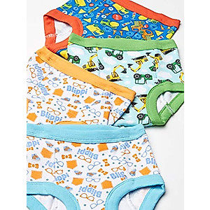Blippi baby-boys Blippi Toddler Boy Potty Training Pant Multipacks, Blippi Tb 7pk, 4T