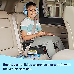 Graco® TurboBooster® LX Backless Booster with Affix Latch | Backless Booster Seat for Big Kids Transitioning to Vehicle Seat Belt (Rio)