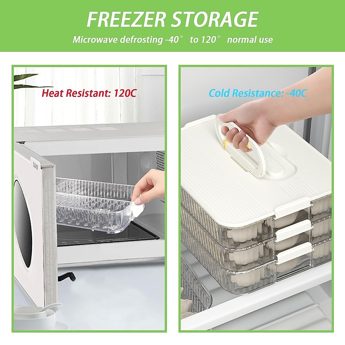 Deli Meat Container for Fridge, 3 Layer Bacon Lunch Meat Container for Refrigerator, Deli Meats Containers with Lids, Storage Boxes with Lid for Cold Cuts, Bacon Storage Box for Fridge