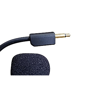 TNE 2 Pack Replacement Blackshark V2 Microphone Detachable Mic Boom for Razer Black Shark V2 and Blackshark V2 Pro PS4 Pro PS5 Xbox One Series X Computer PC Gaming Headsets Noise Cancelling