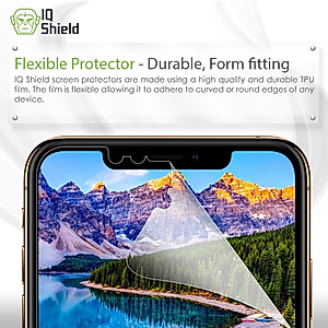 IQShield Screen Protector for Apple iPad 10.2 (2019) LiquidSkin Anti-Bubble Scratch-Resistant Clear TPU Film